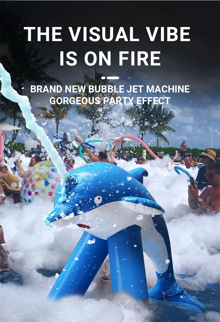 Ch Dragon Inflatable Cartoon Model With 1000w Foam Machine Party,Hot ...