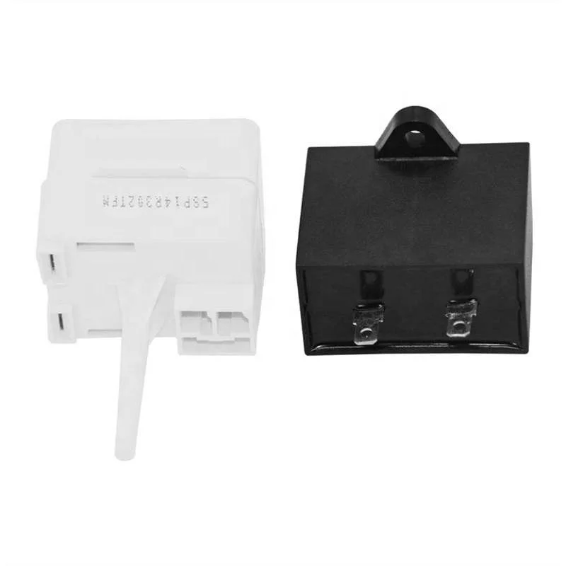 W10613606 Refrigerator Compressor Start Relay And Capacitor Compatible ...