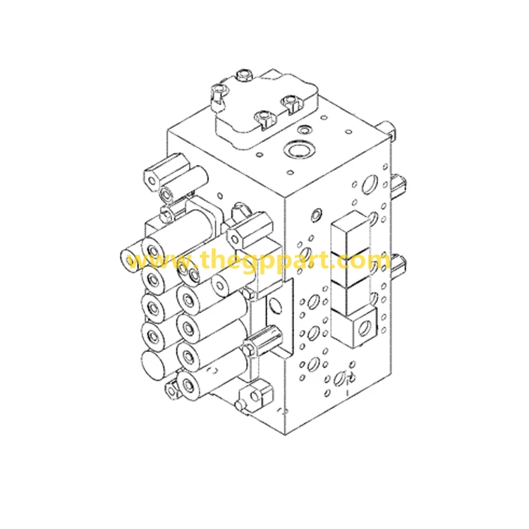 Hydraulic Control Valve Assy Pc200-8| Alibaba.com