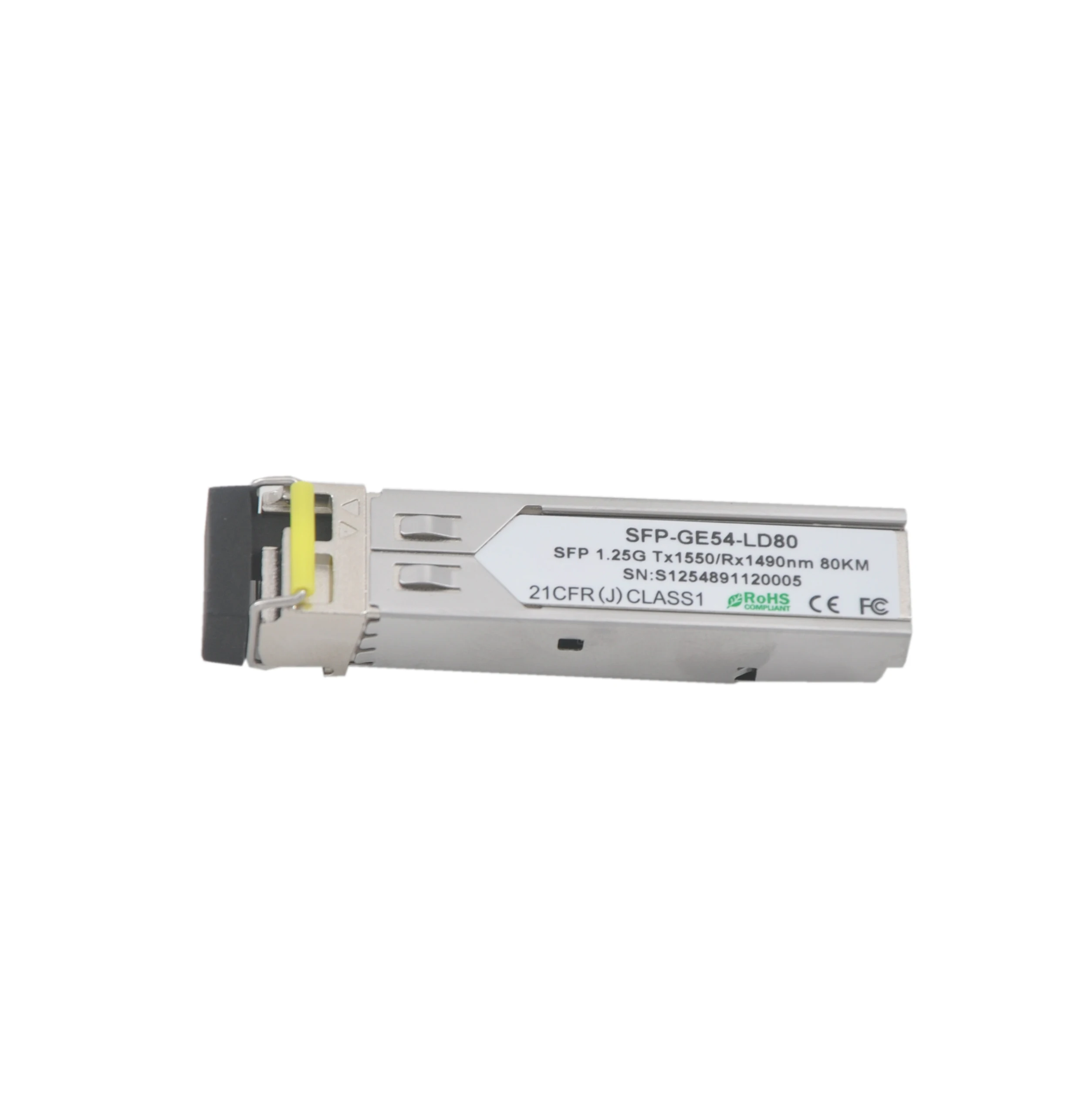 Gigabit 1.25G 80Km BiDi single strand SFP A type Tx:1490nm Rx: 1550nm ...