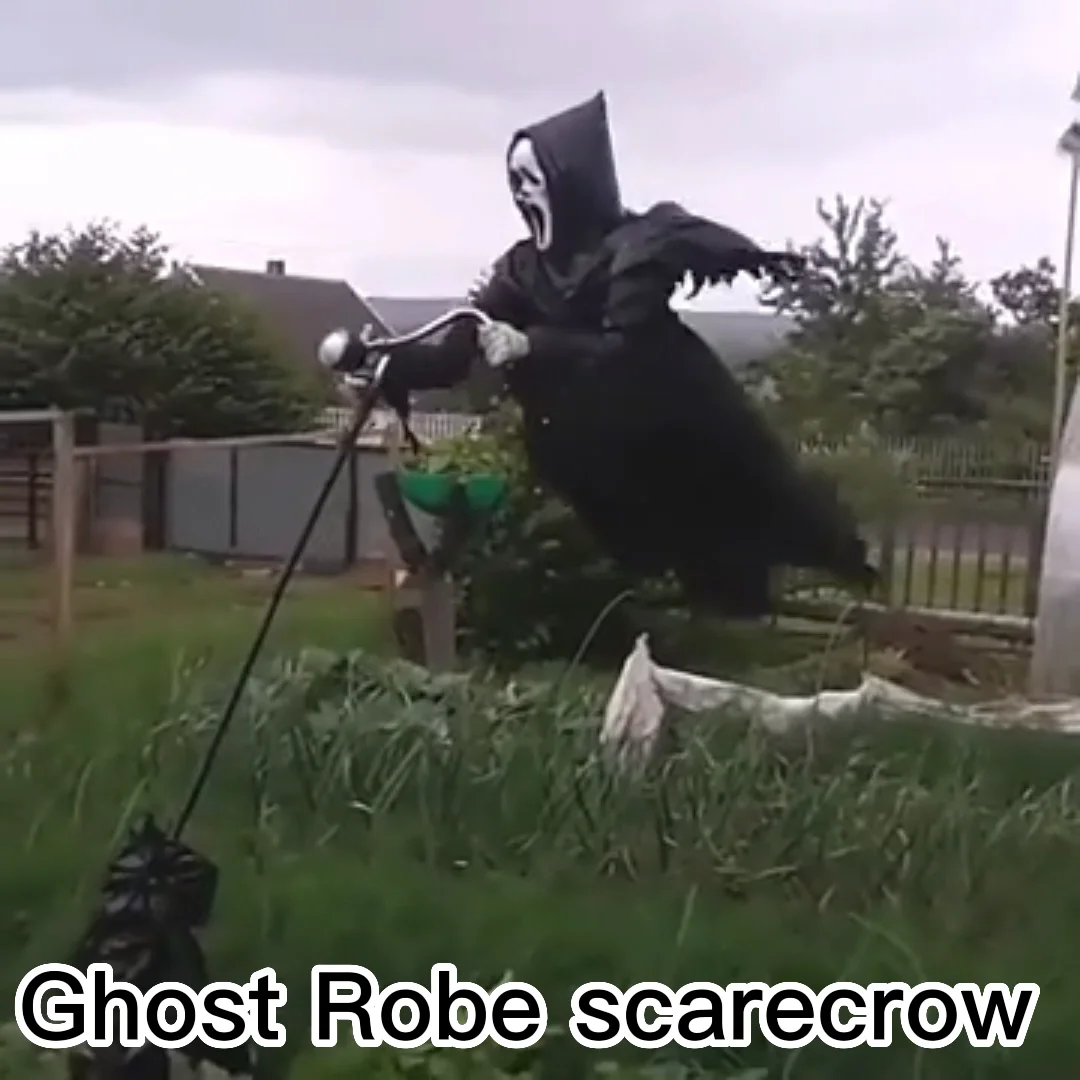 Scream Scarecrow Ghost Robe Scarecrow Bird Pastoral Protection ...