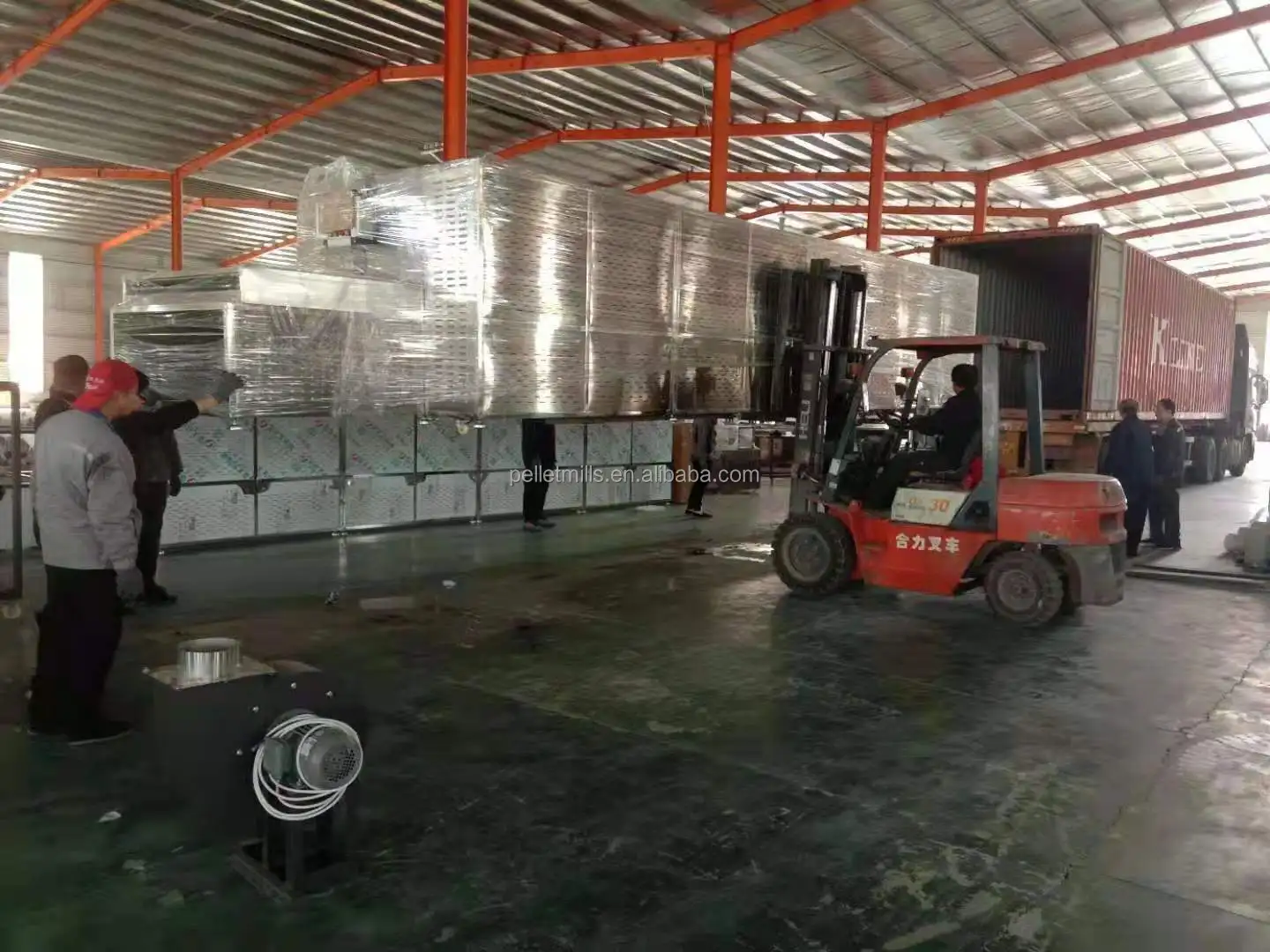 1000kg Per Hour Chicken Food Making Machine Feeding Machine Feed ...