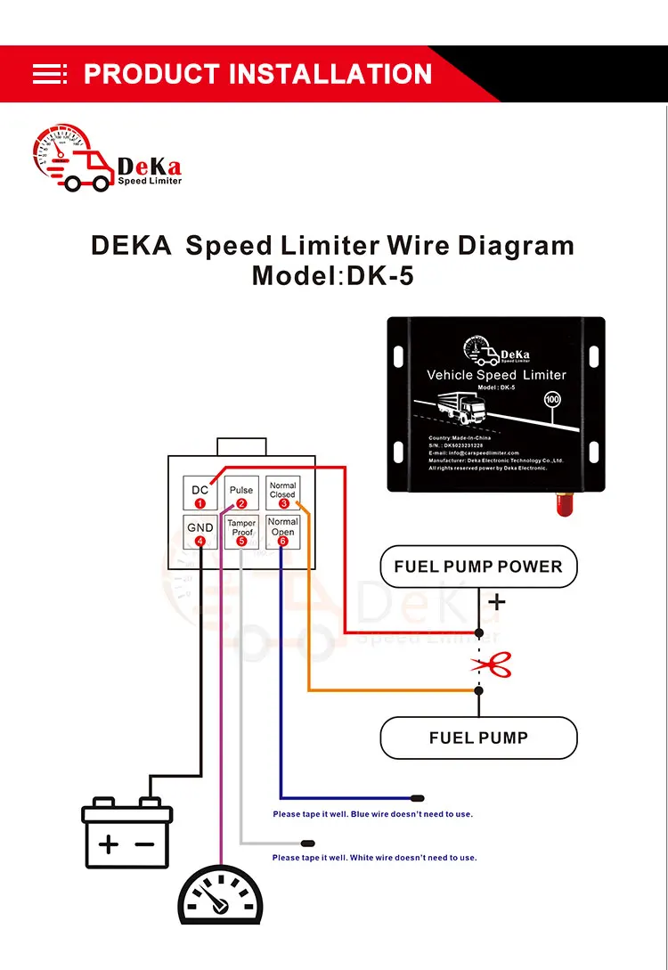 Bus Truck Digital Electronic Commercial Speed Limiter For Trucks Public ...