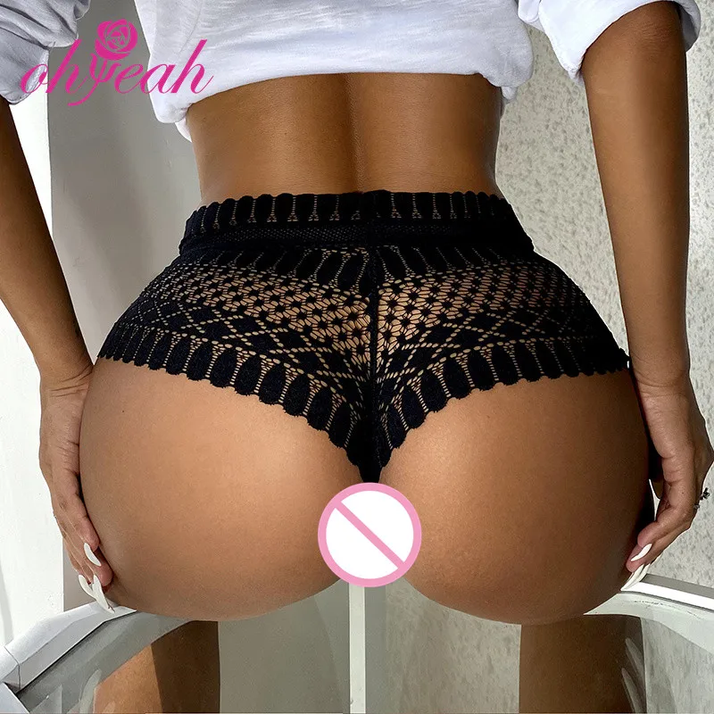 Ohyeah High Quality Low Waist Hot Sexy Thong Panty Models White Sexy