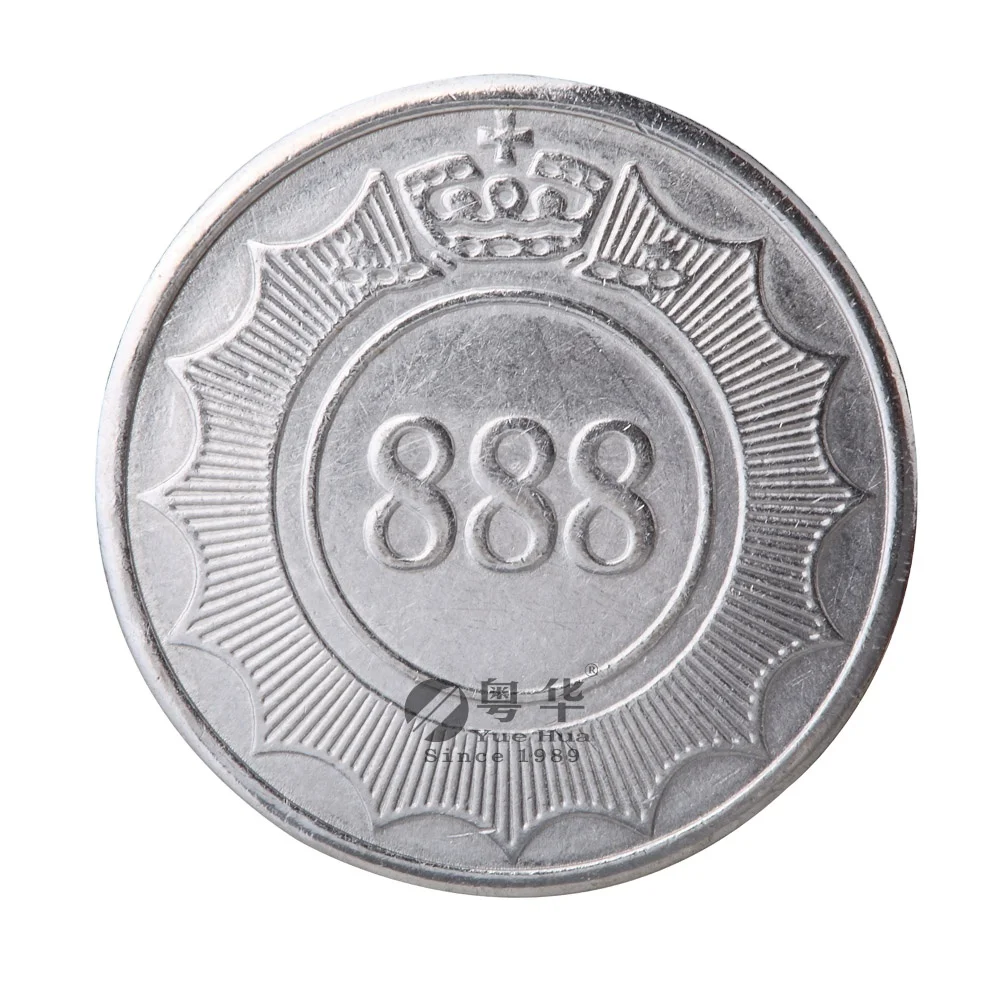 Stainless Steel Metal Game Board Tokens Coin Multicolor Arcade Token ...