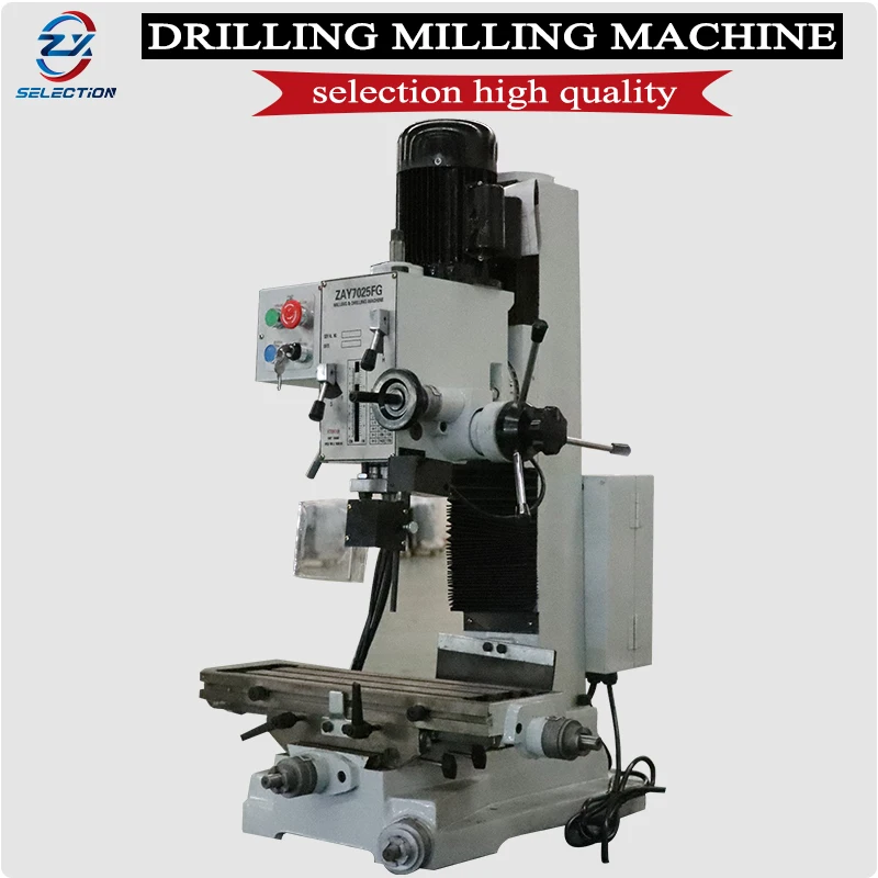 Vertical Metal square Column Gear Transmission Drilling and Milling ...