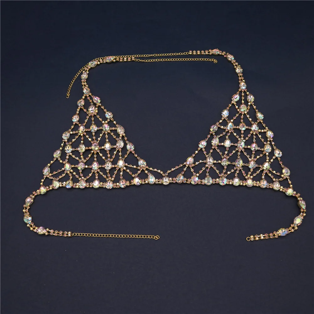 Shop Our Sexy Women's Luxury Body Jewelry Crystal Bikini Set