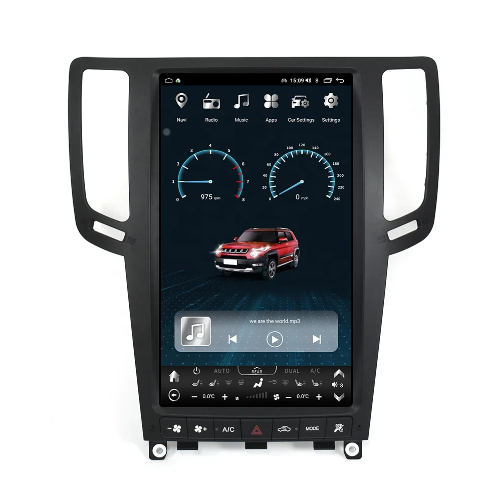 13.6 Inch Vertical Screen Android 12 Fast Boot Navigation Receiver For ...
