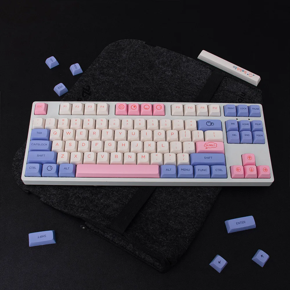 127 Key PBT DYE-SUB Bubble Keycaps XDA Profile PBT Keycap Dye ...