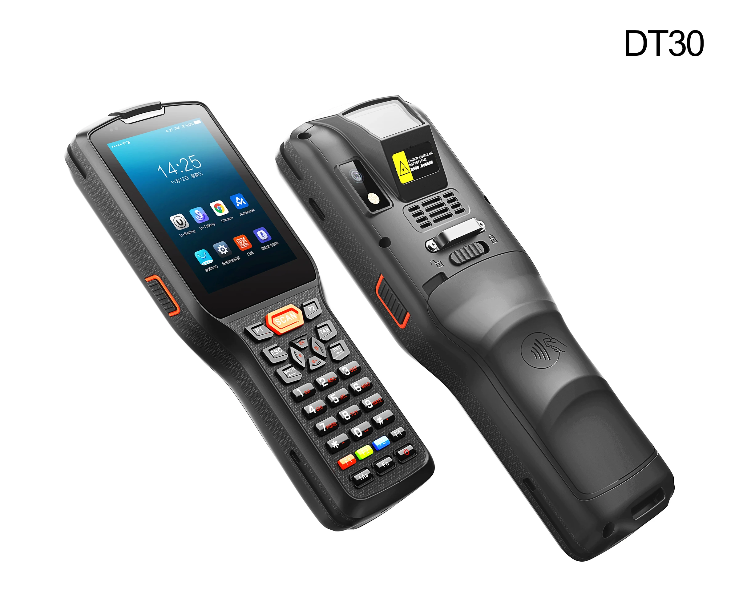 Pdas Terminal Mobil Barcode Scanner Precise 1d/2d Decoding Mobile ...