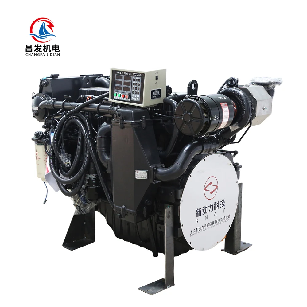 162kw Marine Diesel Engine 220HP Marine Main Engine for Various ...