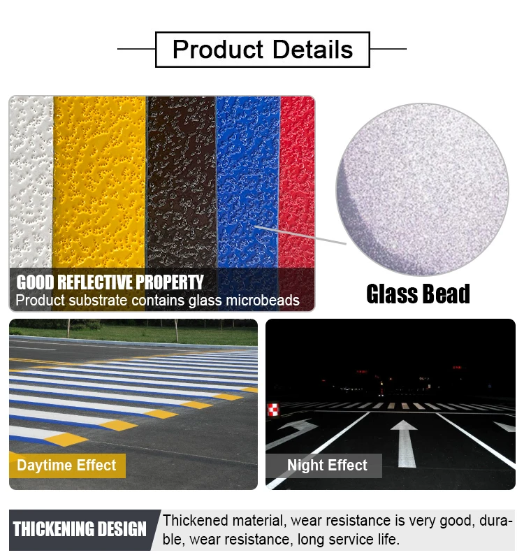 Mancai Factory Price Heavy Duty Permanent Pavement Marking Tape ...