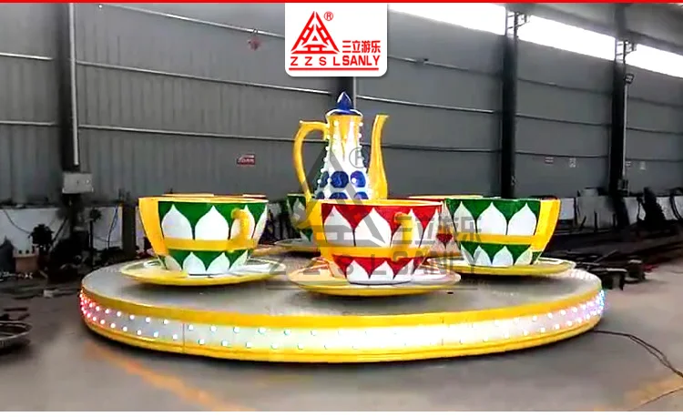 Lotus Cup Rides - Customized Fun for Amusement Parks
