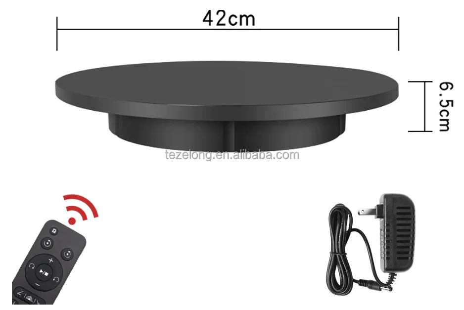 42cm 100kg Electric Rotating Turntable With Remote 60cm Turntable ...