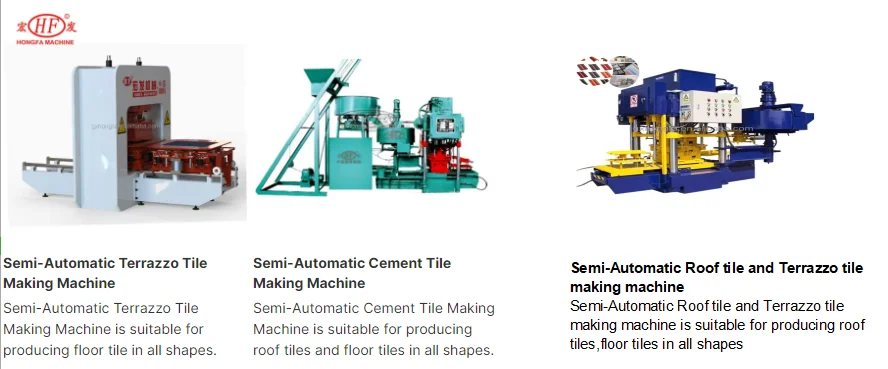Modern Fully Automatic Cement Tile Making Plant for Sale