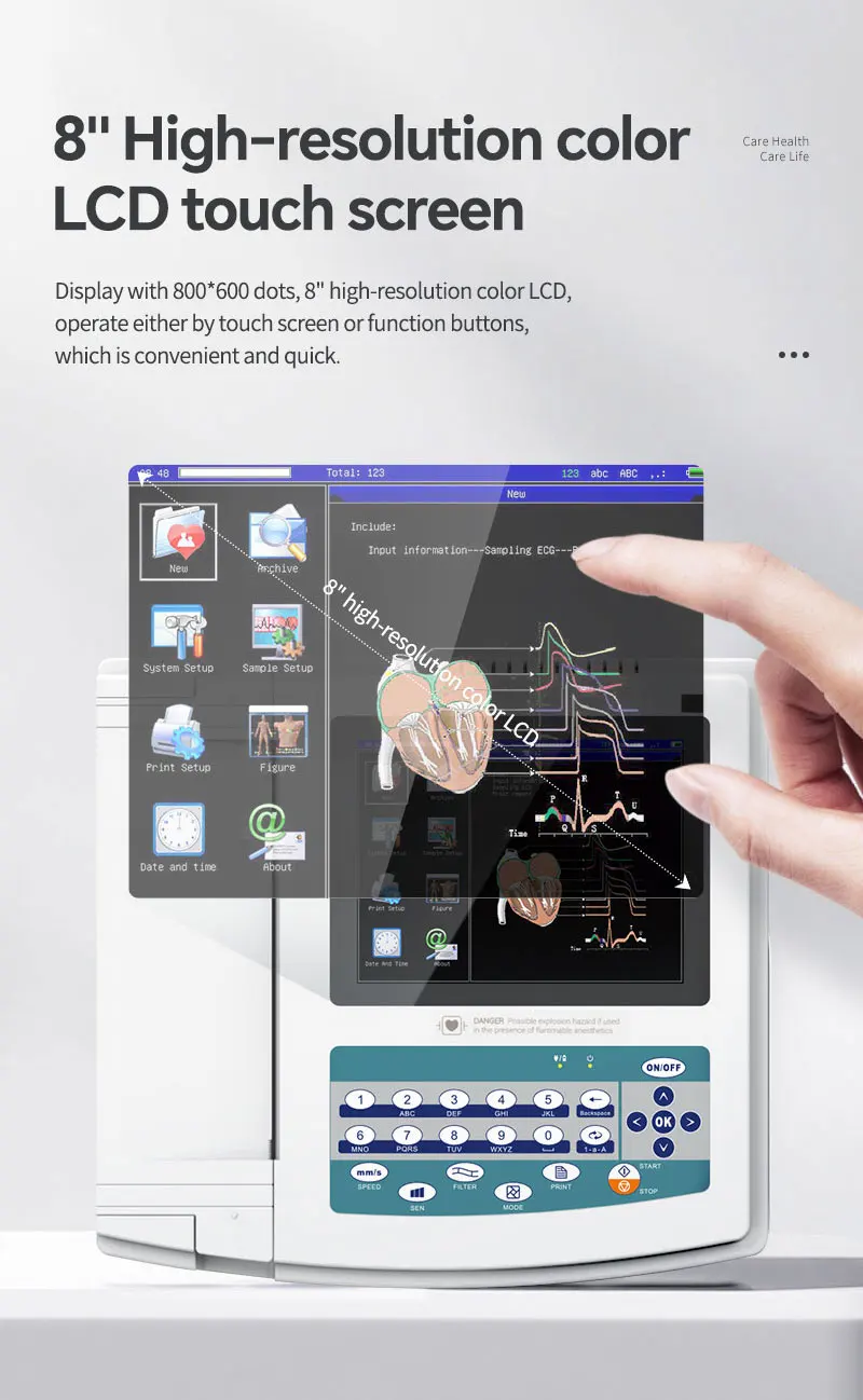 CONTEC ECG1200G Ecg Machine Based Pc 12 Lead Ecg Machines| Alibaba.com
