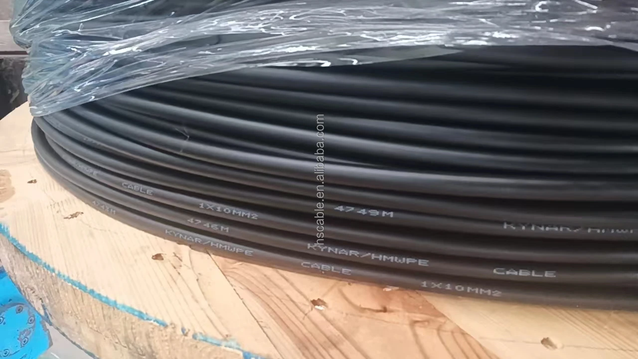 10mm2 Deep Anode Lead CU KYNAR HMWPE Cable Wire - Durable & Efficient