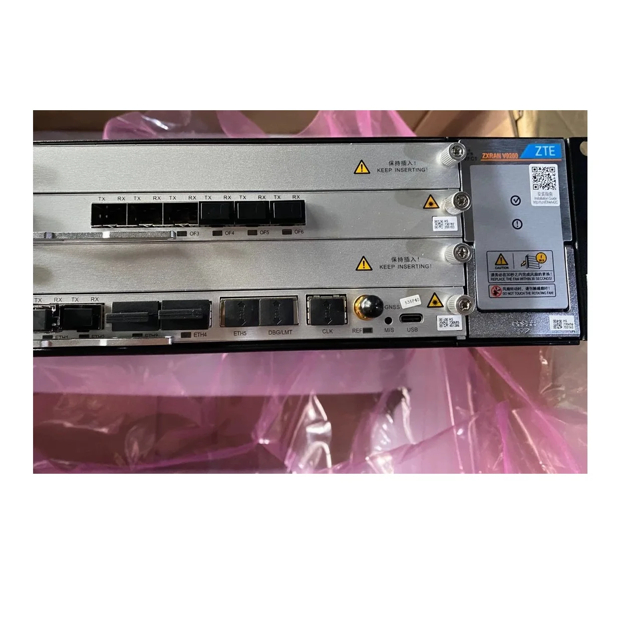 ZTE Vbpd1 Vbpd2 Base Band Processing Board ZXRAN V9200 5G BBU