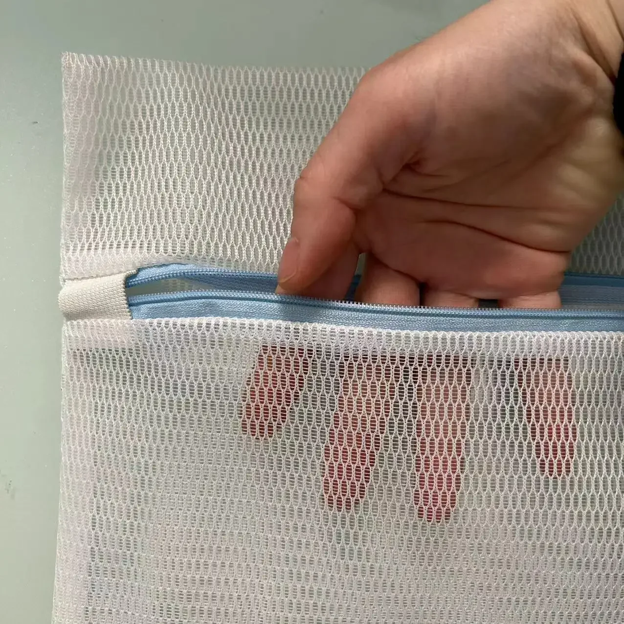 Reusable Mesh Pouch Washing Machine Laundry Filter Bag