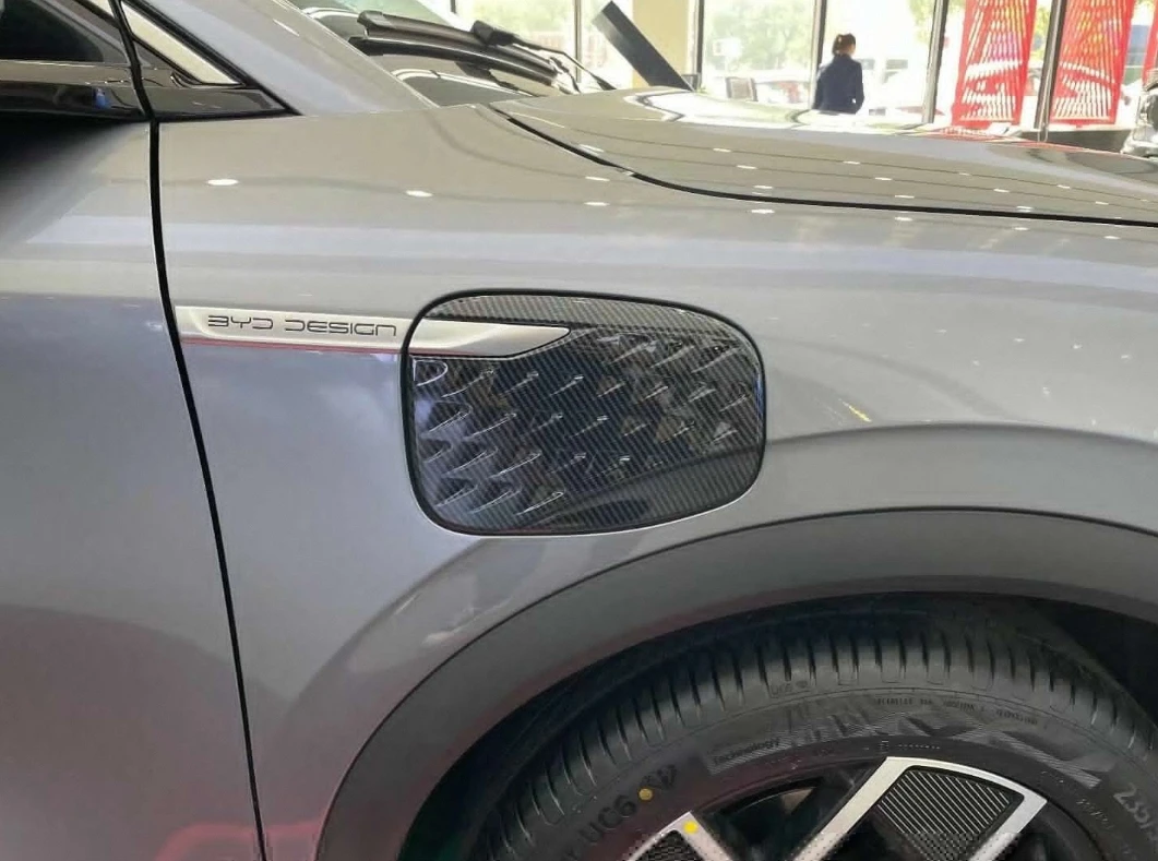 Car Accessories Gas Door Fuel Tank Cap Trims for BYD Atto 3 Yuan Plus ...