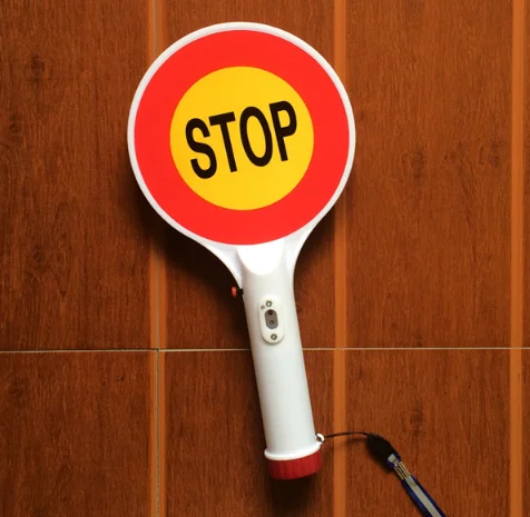 Traffic Warning Light Handheld Stop Sign - Buy Handheld Stop Sign ...