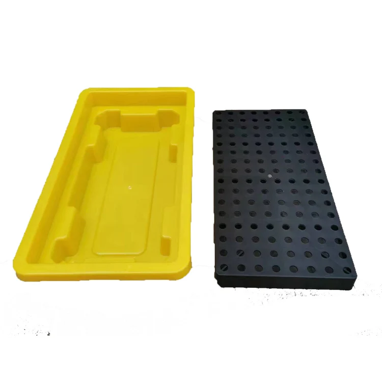 Yellow Laboratory Countertop Chemical Resistant Spill Containment ...