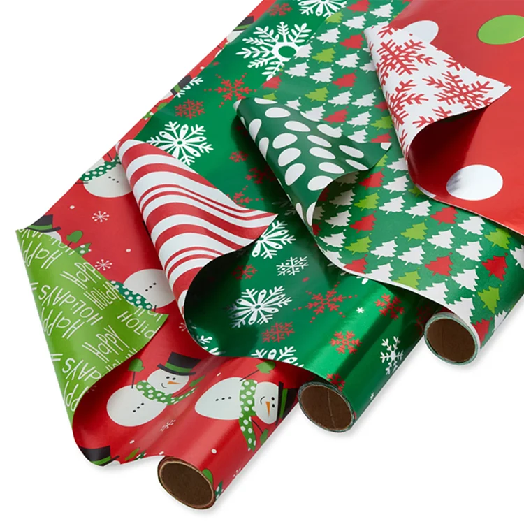Custom Gift Wrapping Paper Roll - Christmas Packaging