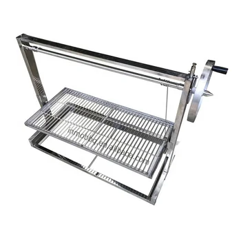 American Gaucho Grill Built In Charcoal Grill Argentinian Grill Kit ...