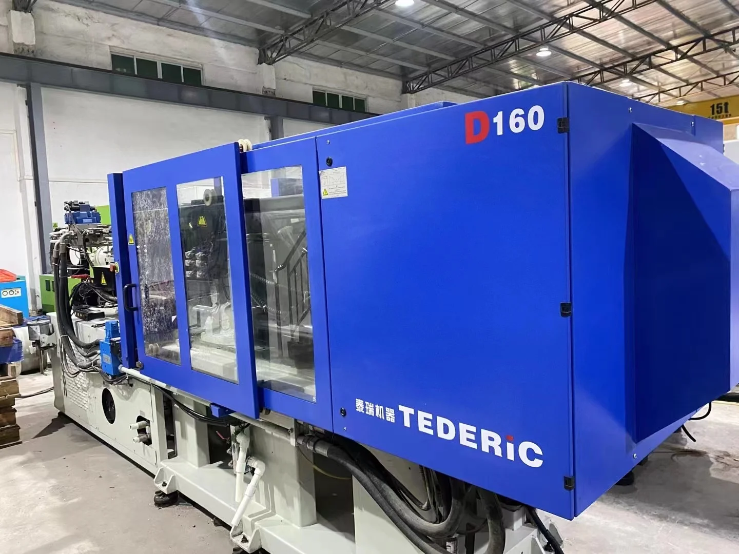 130-160t TEDERIC Used Injection Molding Machine - Video Inspection