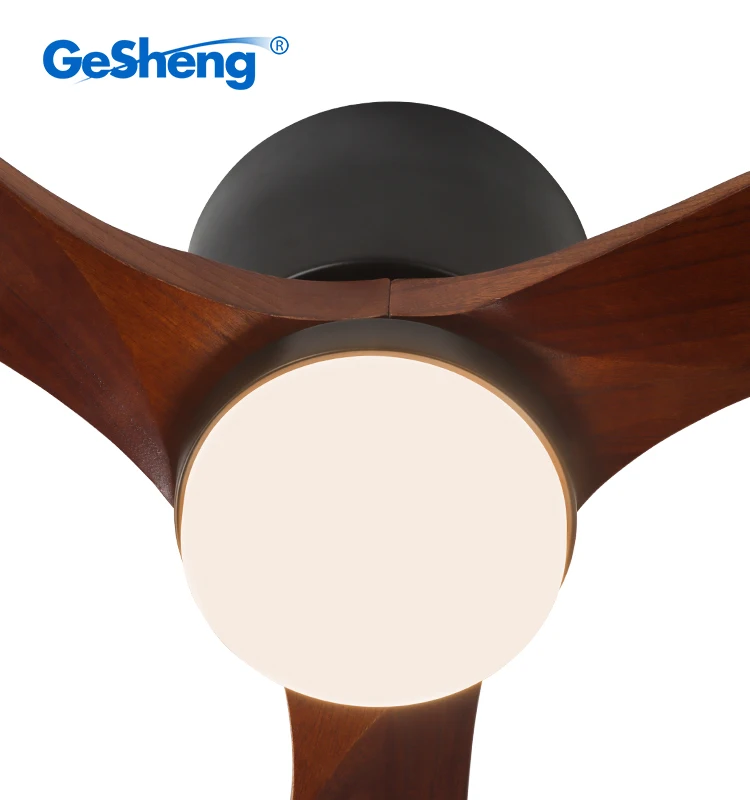 Modern 52-Inch LED Ceiling Fan with Remote Control