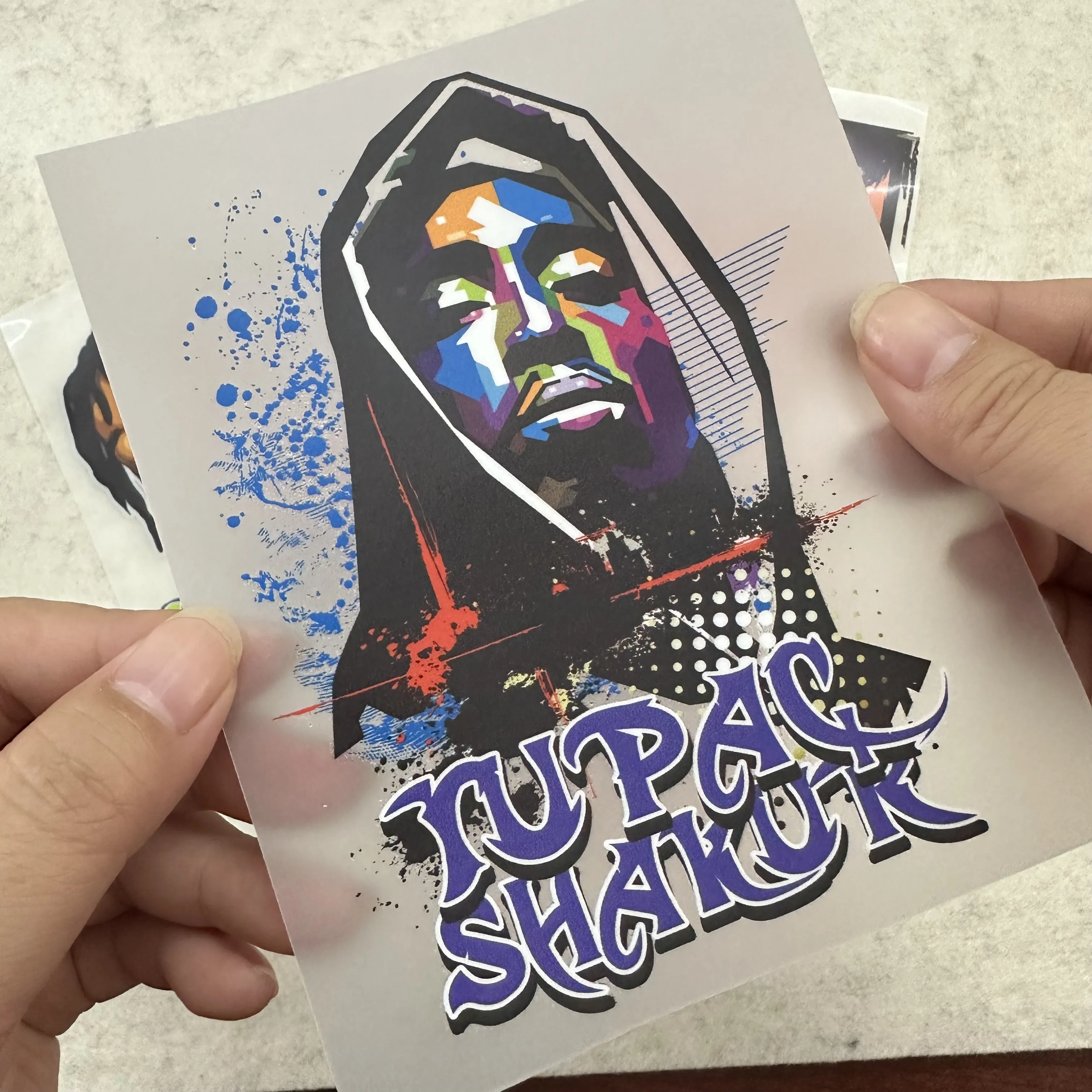 Wholesale Custom Plastisol Heat Transfers Heat Press Sticker Iron on ...