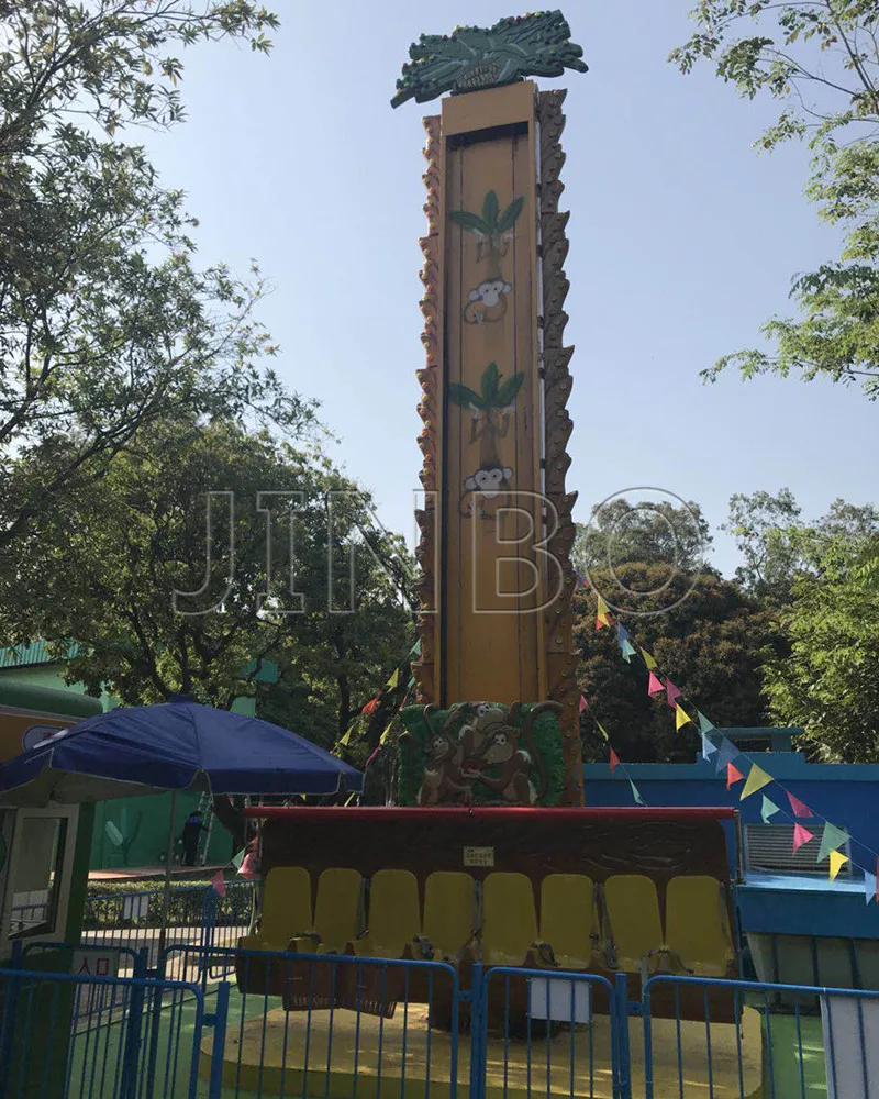 Jinbo Exciting Kids Mini Drop Tower Rides Frog Hopper For Sale/6 Seat ...