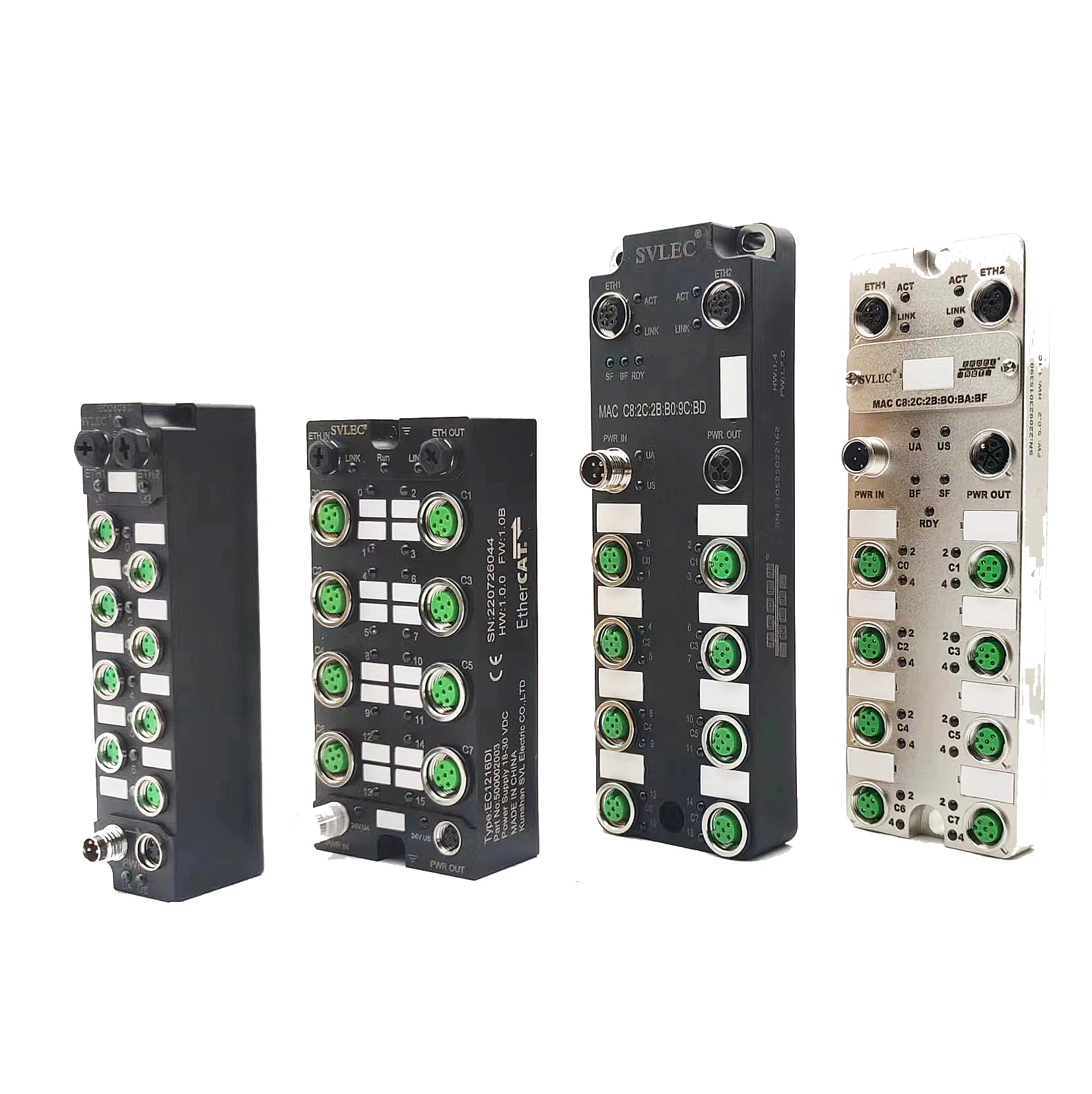 Waterproof Ip67 Pnp Profinet Remote Digital Io Module Industrial