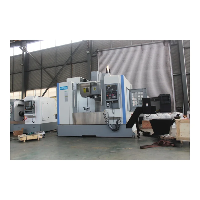 Vertical Machining Center CNC 4 Axis Metal Milling Machine VMC 855 High Quality Taiwan Vertical ...