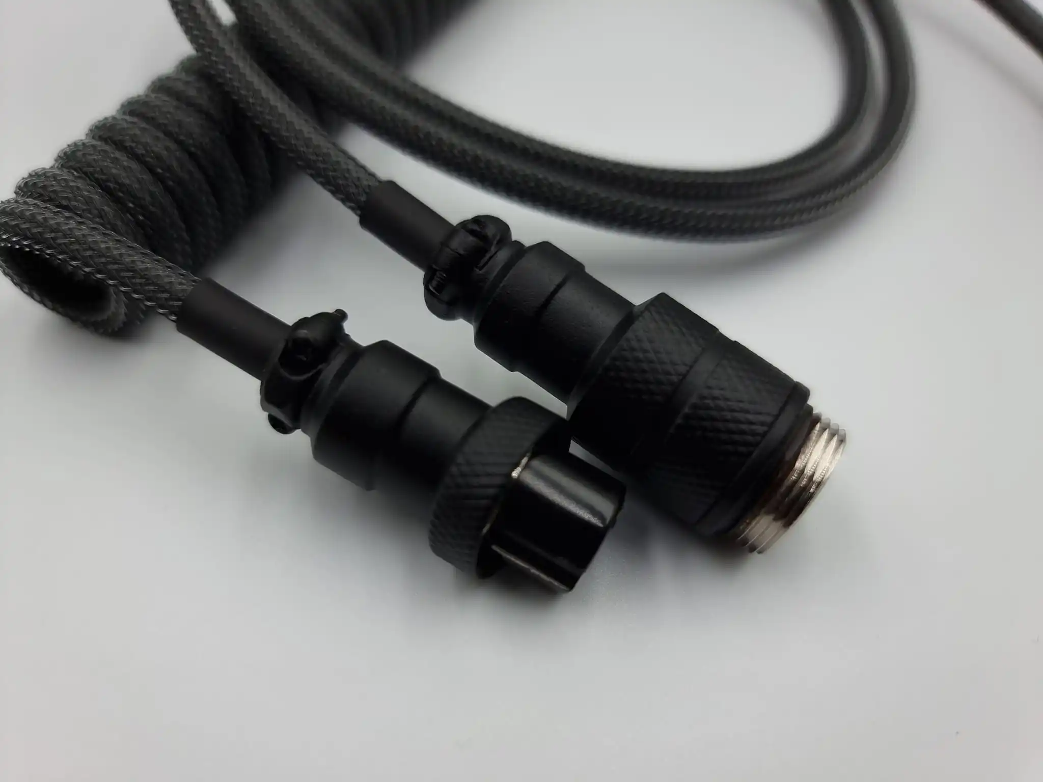 Custom Coiled Mechanical Keyboard Cables with GX16 or YC8 Aviator ...