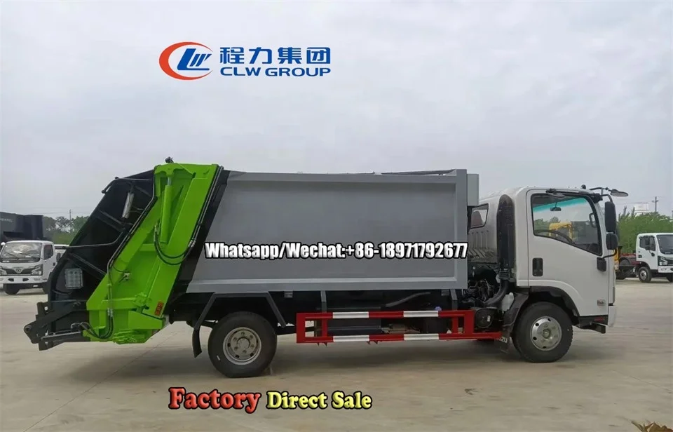 Factory Price Compactor Garbage Tank Compressed Garbage Truck Body For ...