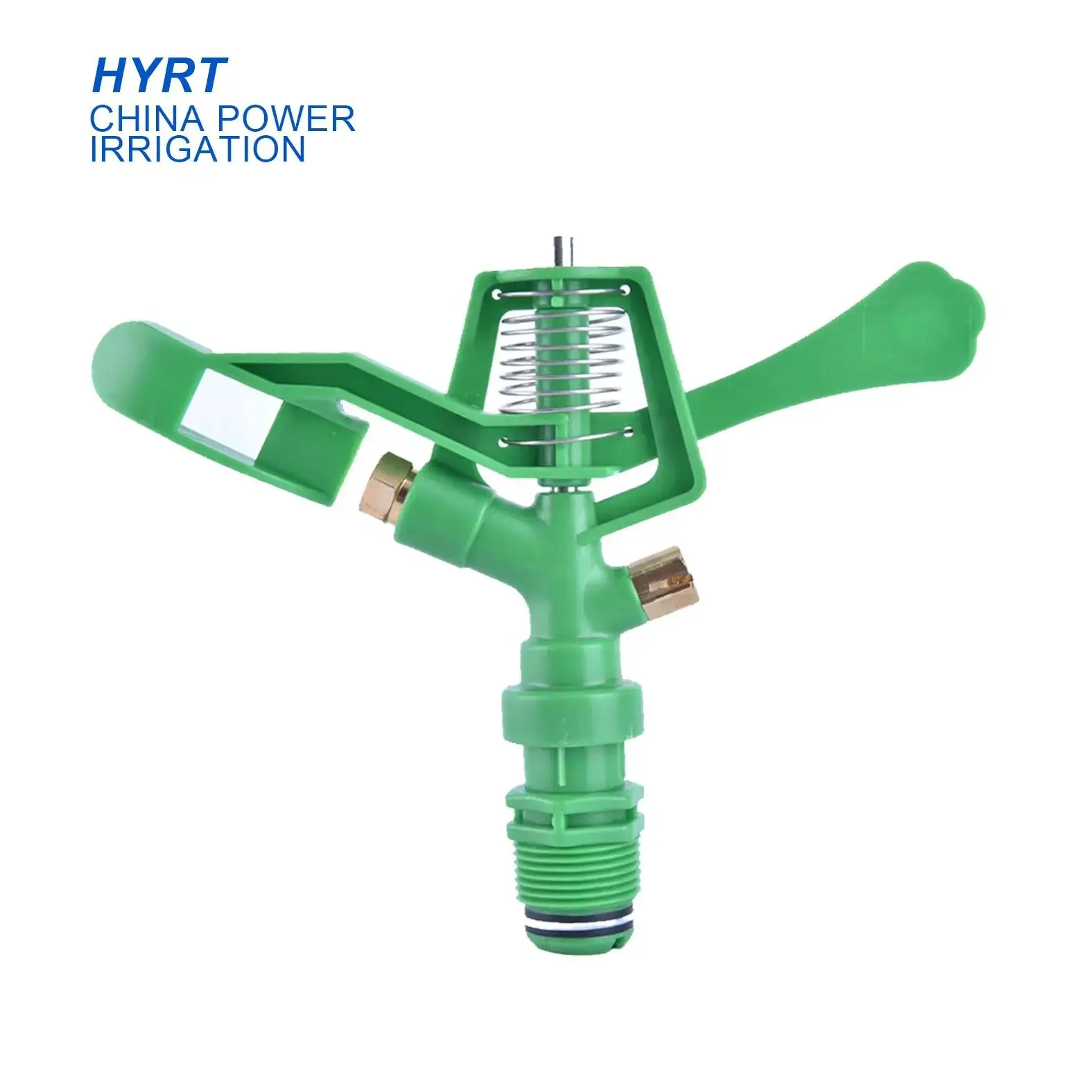 Plastic 3/4"m Adjustable Angle 360 Degrees Rocker Nozzle Impact ...