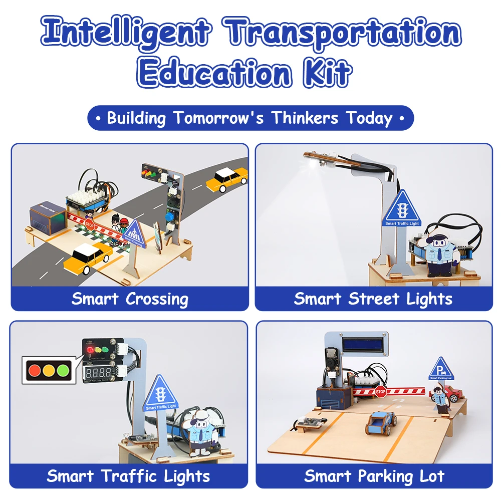 ACEBOTT School ESP32 Kit Multi-Project IoT Intelligent Transportation ...