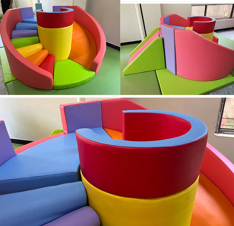 Customizable Kids Sensory Training Soft Climbing Toys Soft Playground ...