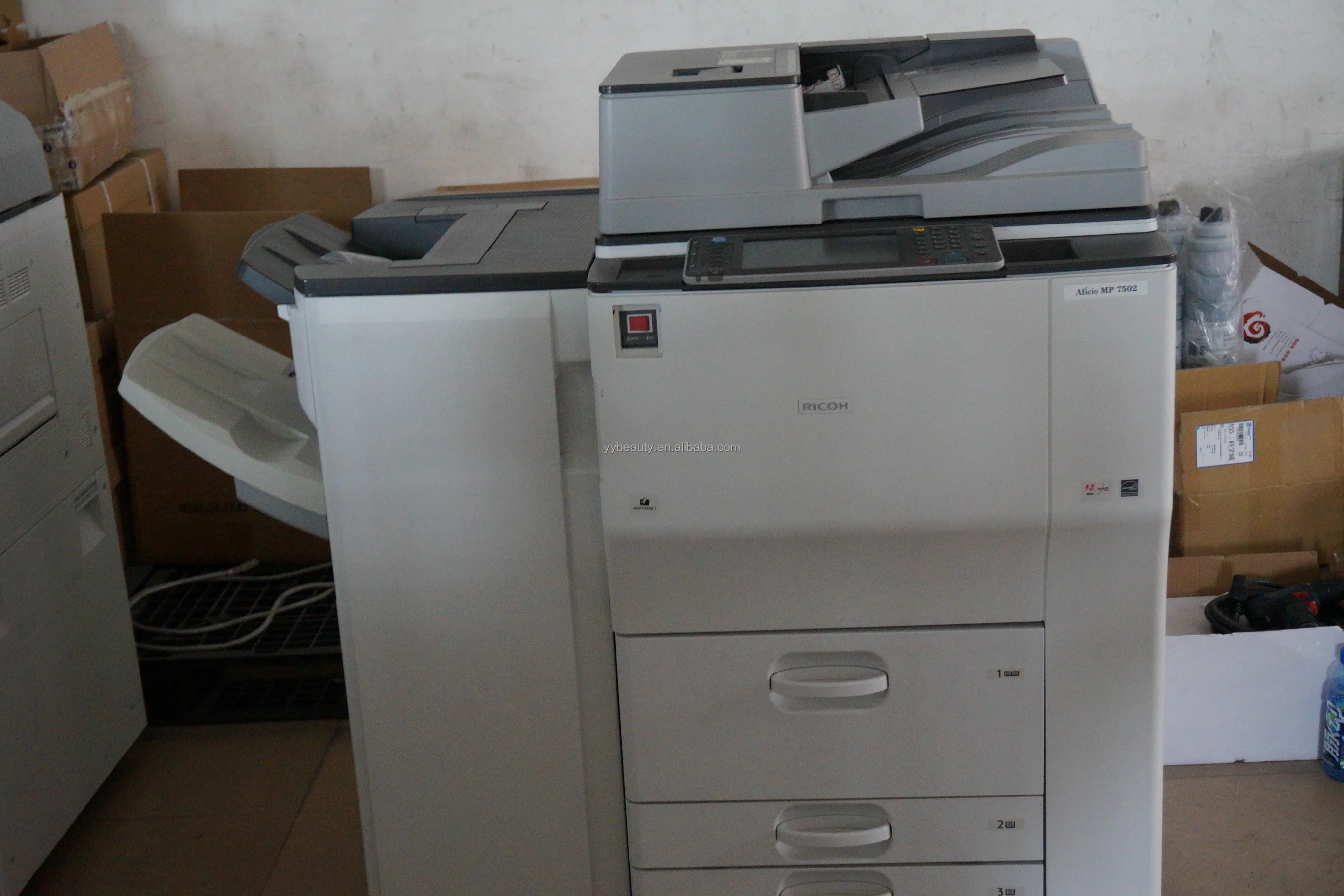 High Speed MP 7502 Black and White Laser Multifunction Printer for Ricoh