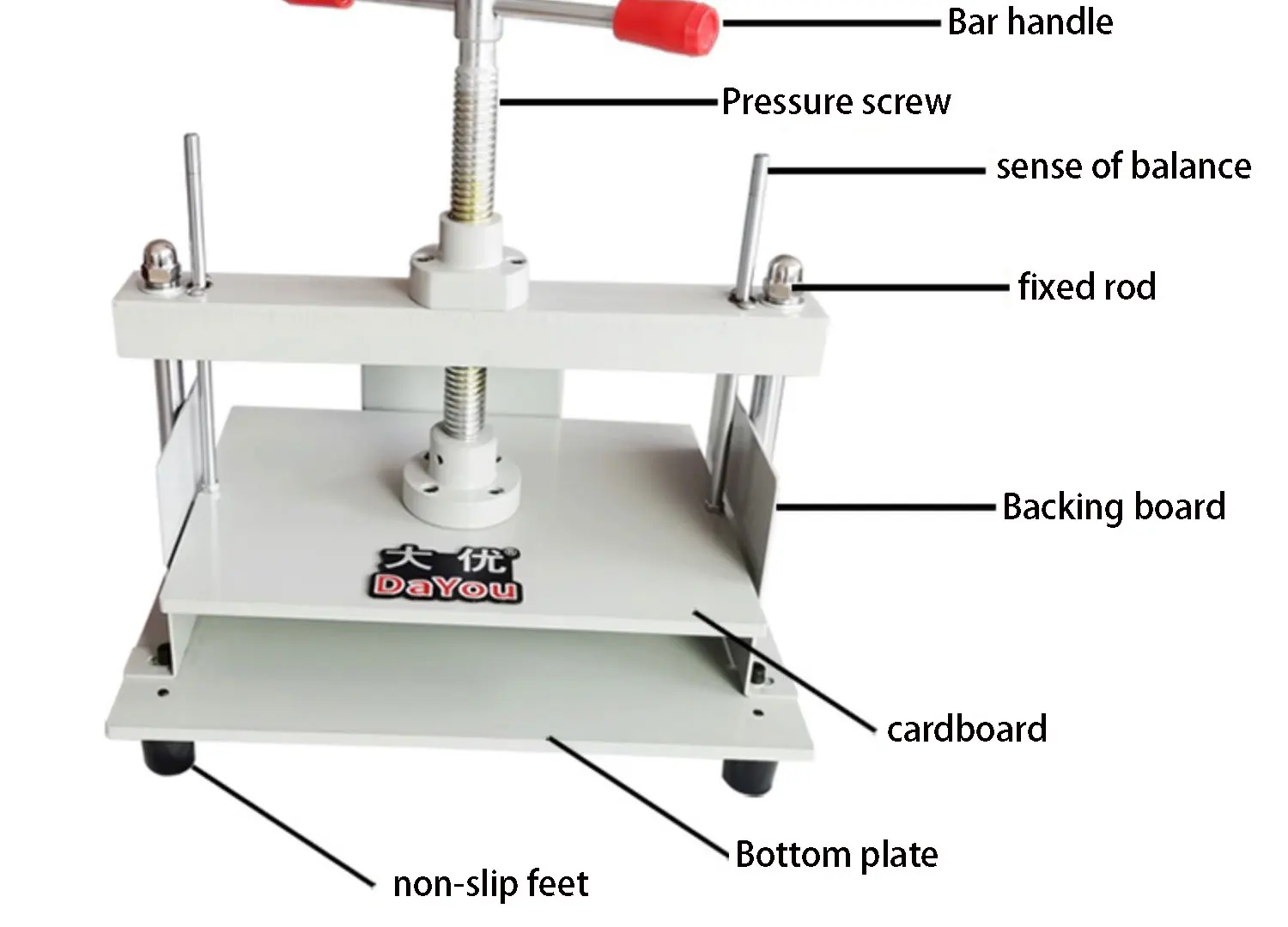 A4 Manual Flattening Machine Account Book Voucher Bill Book Office ...