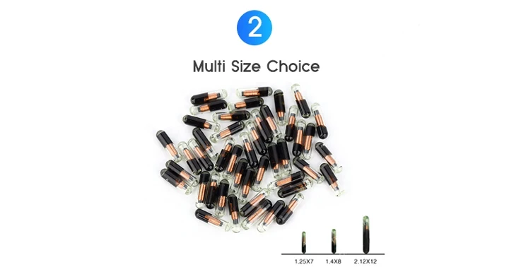 134.2khz Fdx-b Em4305 Rfid Pet Dog Fish Cattle Transponder Micro Chip ...