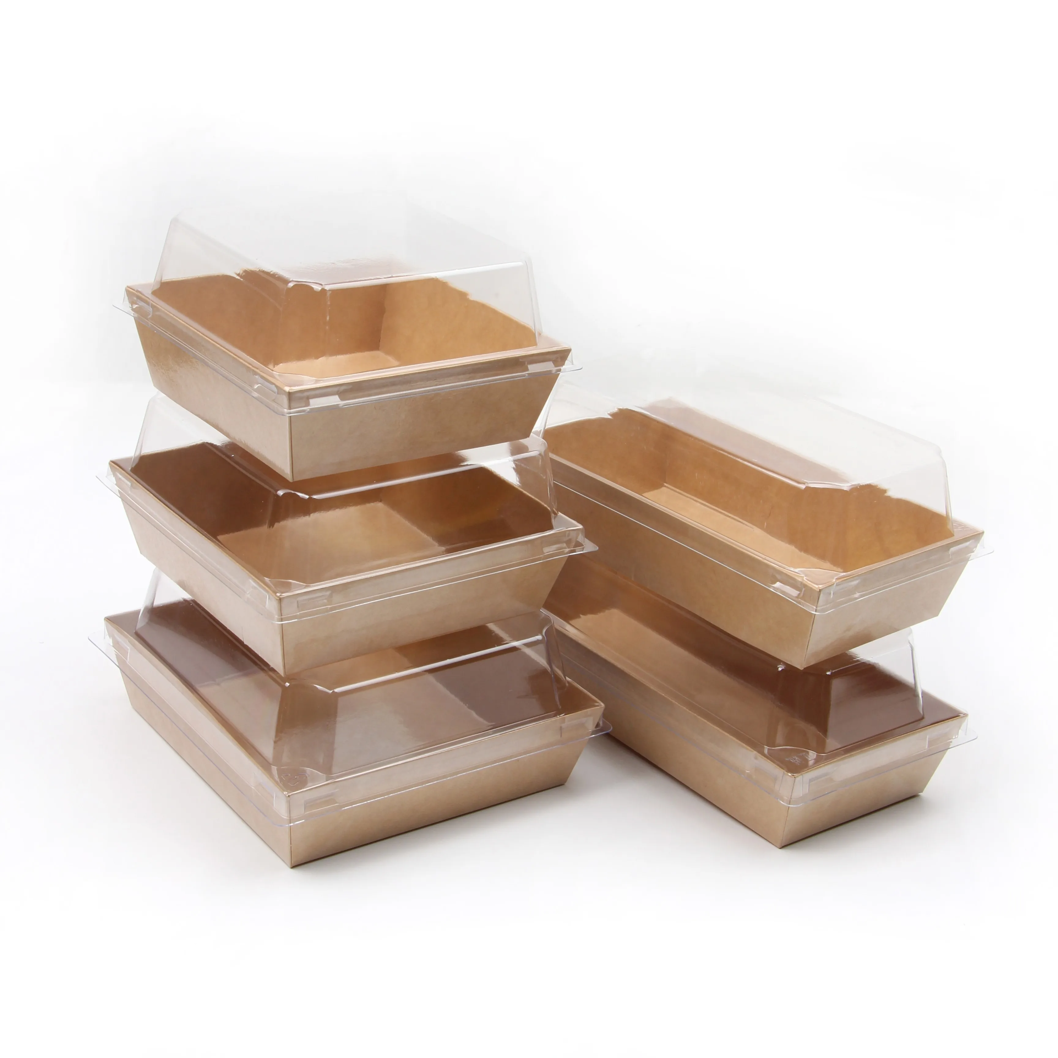 Biopoly Custom White Pastry Bakery Packaging Paper Boxes For Dessert ...