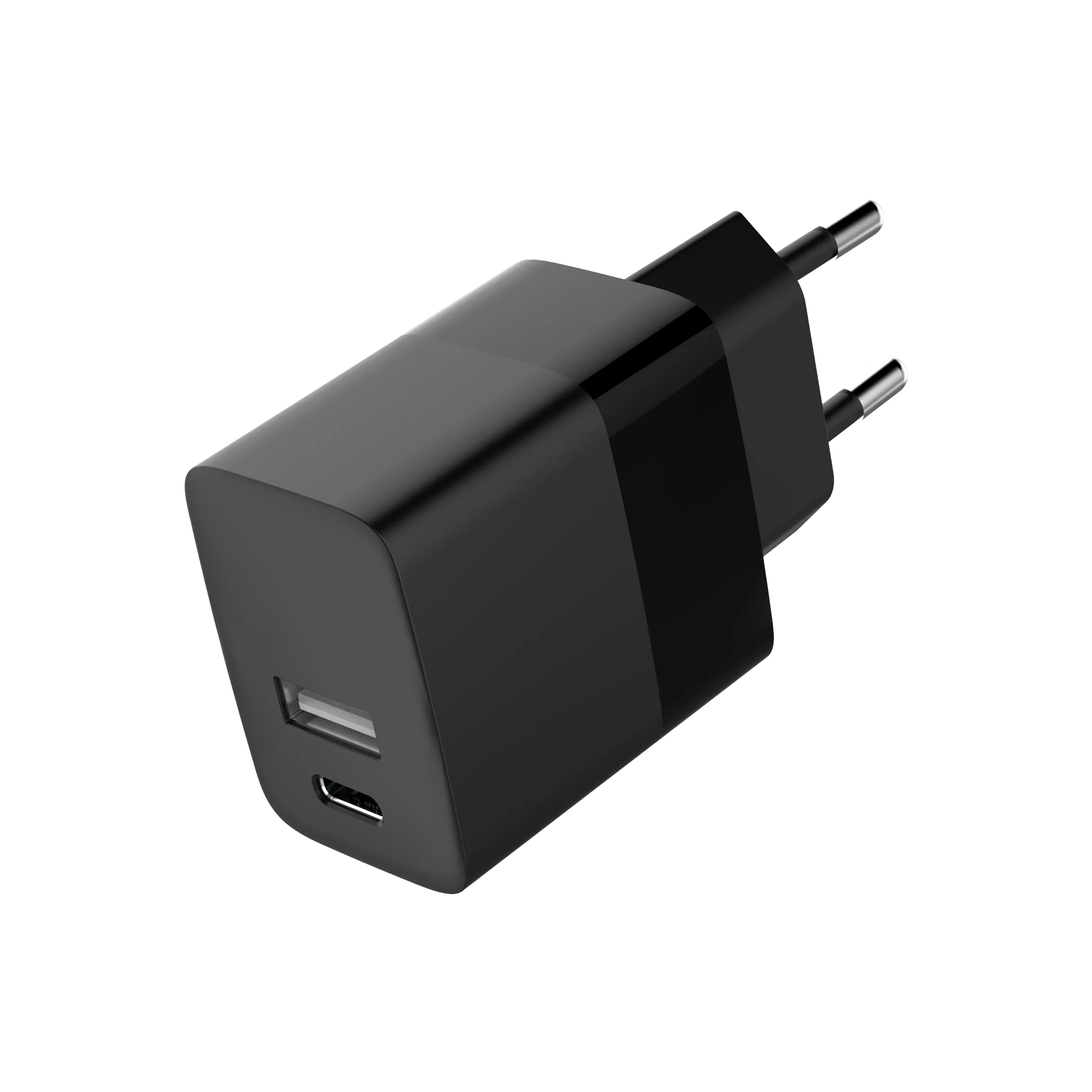 2 Ports Usb And Type C Fast Charger 5v/3a 9v/2.22a 12v/1.67a Usb-c Wall ...