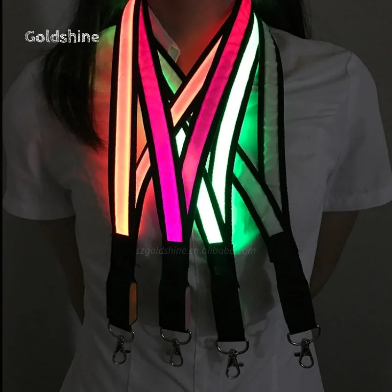Wholesale Customize Logo Light Up Flashing Led Light Tpu Neck Strap ...