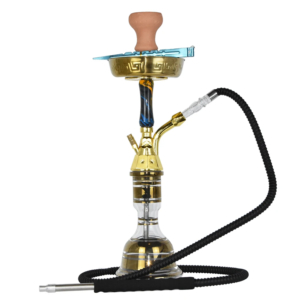 New Design Factory Smoking Luxury Egypt Hookah Shisha Zinc Alloy Khalil ...