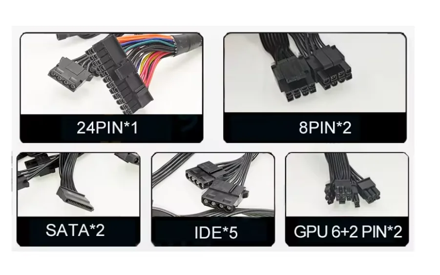 850w Gw 2u Psu Power Supply Unit For 2u Servers With 20+4pin Interface