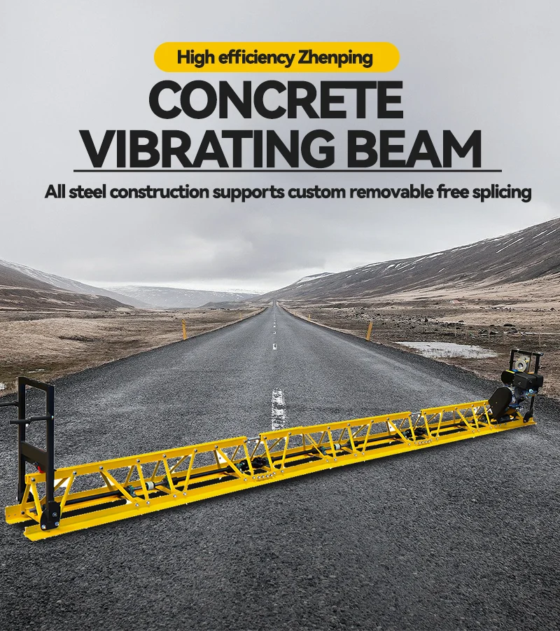Hydraulic Self-propelled Travel Concrete Truss Screed Vibration Beams ...