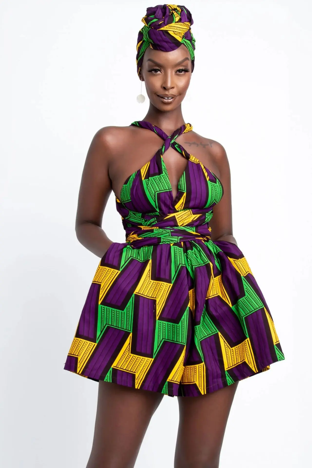 Shop Our Latest African Kitenge Designs - Stylish Jumpsuits