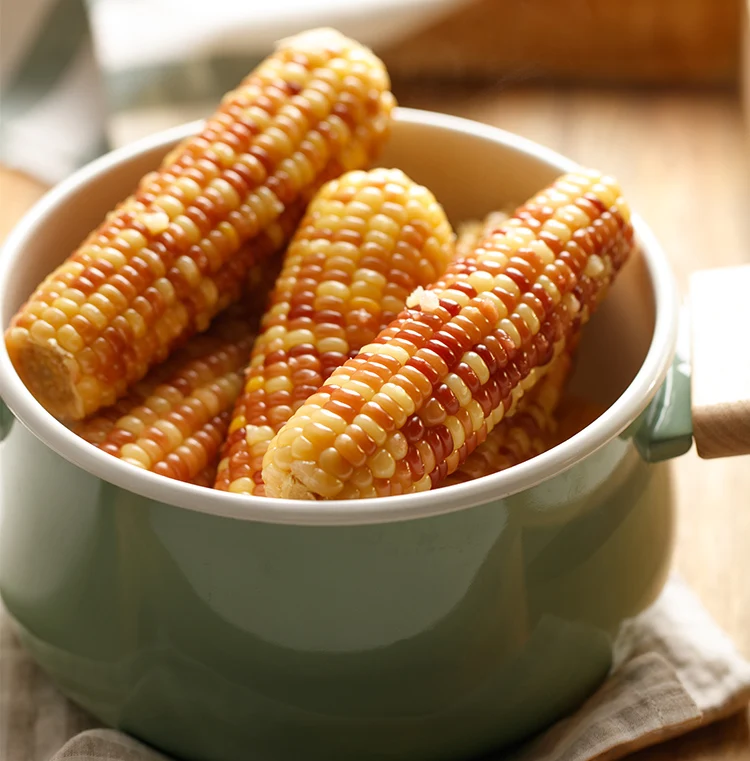 Fresh Vacuum Packing Vegetable Mottled Waxy Corn Single Cob - Buy Fresh ...